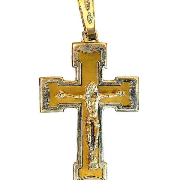 Teutonic Cross crucefix catholic pendant a 215a | Atlantis Gold